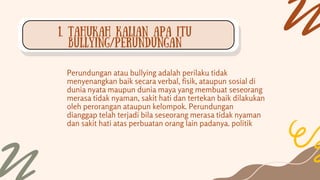 PPT tentang Bullying oleh mia paramita PPG BK angkatan 2023 | PDF