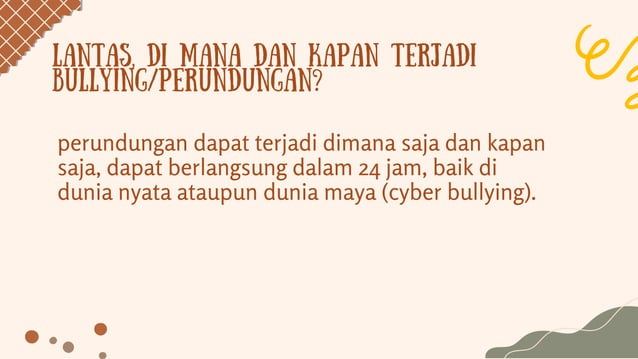 PPT tentang Bullying oleh mia paramita PPG BK angkatan 2023 | PPT