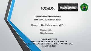 Ppt strategi militer | PPTX