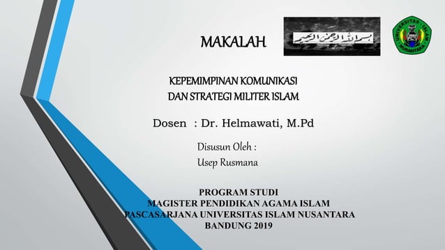 Ppt strategi militer | PPTX