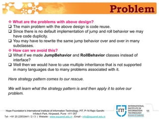 DESIGN PATTERNS: Strategy Patterns | PPTX