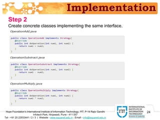 DESIGN PATTERNS: Strategy Patterns | PPTX