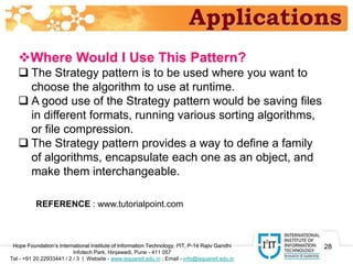 DESIGN PATTERNS: Strategy Patterns | PPTX
