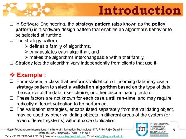 DESIGN PATTERNS: Strategy Patterns | PPT DESIGN PATTERNS: Strategy Patterns | PPT
