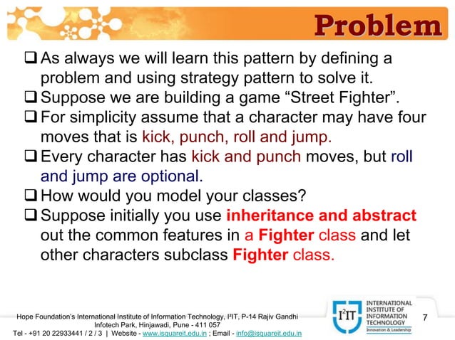 DESIGN PATTERNS: Strategy Patterns | PPT DESIGN PATTERNS: Strategy Patterns | PPT