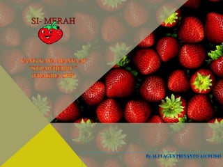 Strawberry Power Point | PPTX