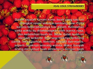 Strawberry Power Point | PPTX