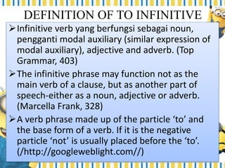 Structure - Gerund and Infinitive | PPTX