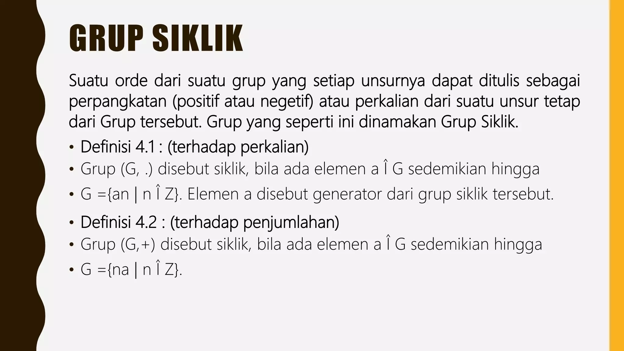 Ppt struktur aljabar kelompok 4 | PPTX