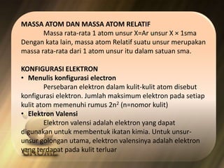 Ppt struktur atom spu ikatan kimia | PPT