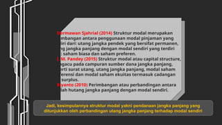 PPT STRUKTUR MODAL amsuchdnsmkslslakdbdbdjs | PPT