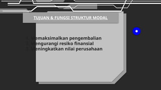 PPT STRUKTUR MODAL amsuchdnsmkslslakdbdbdjs | PPT