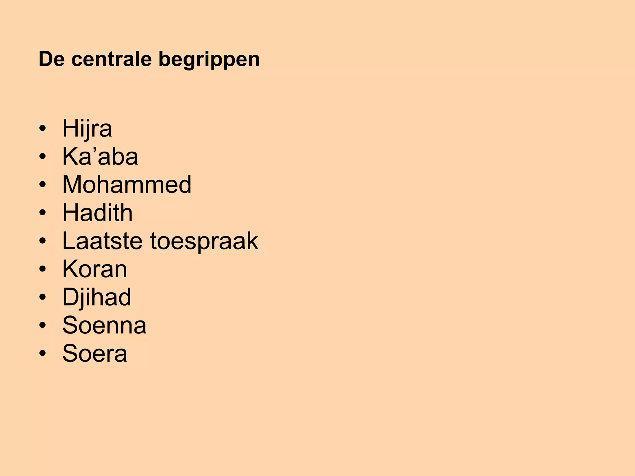 Ppt Student Les 1 Islam Mo | PPT