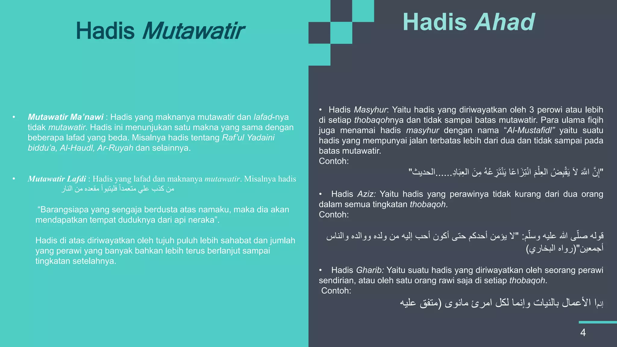 Ppt studi hadist | PPTX
