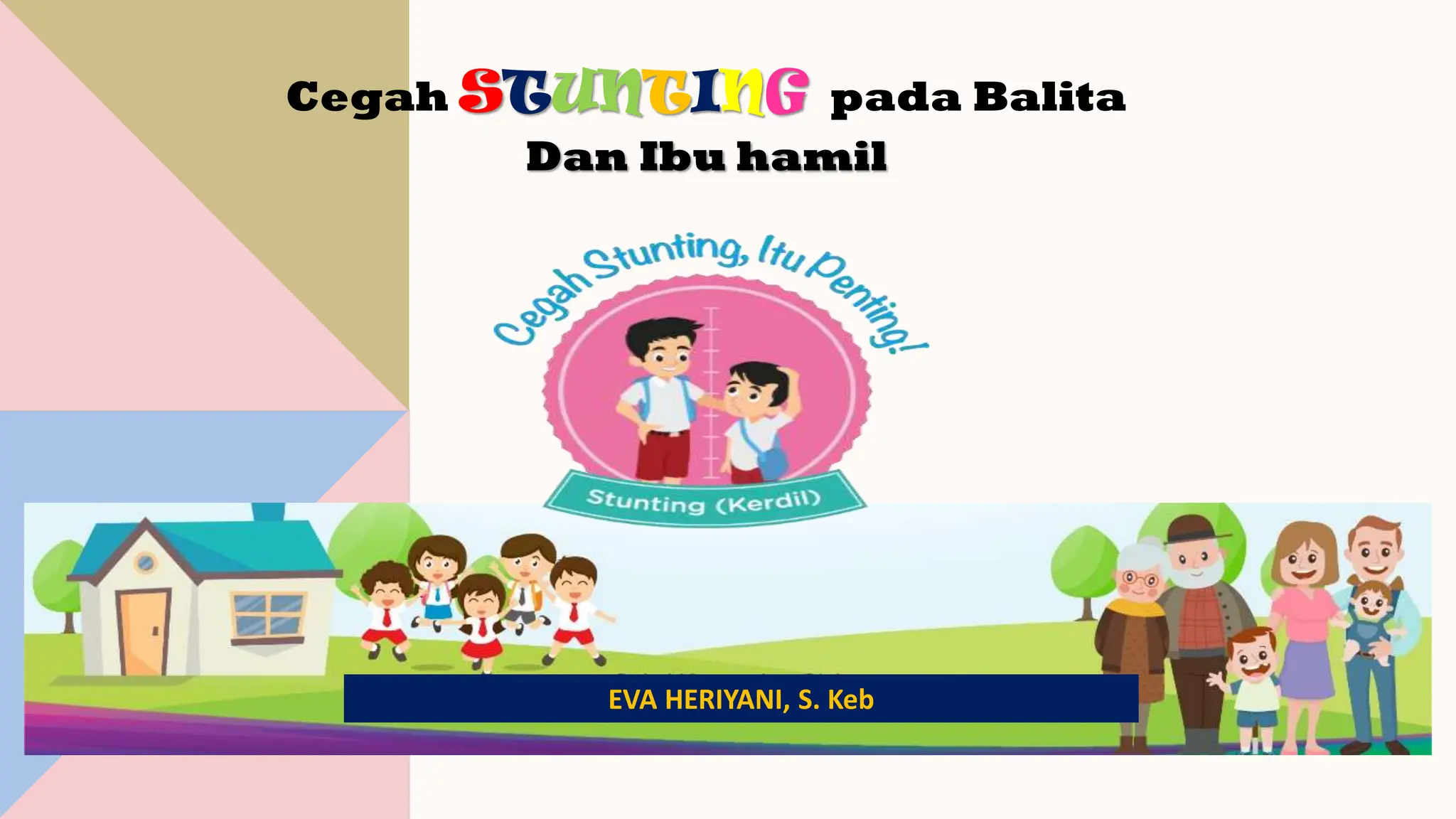 power point tentang stunting, dan pencegahan stunting | PDF