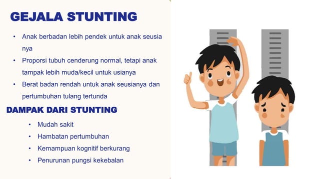 power point tentang stunting, dan pencegahan stunting | PDF