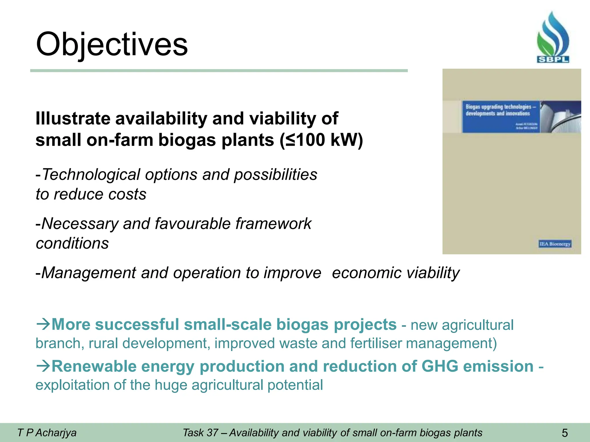 PPT Subham BIO CNG.pdf Manufacturing Bio CNG Plant from Agri Waste | PPT