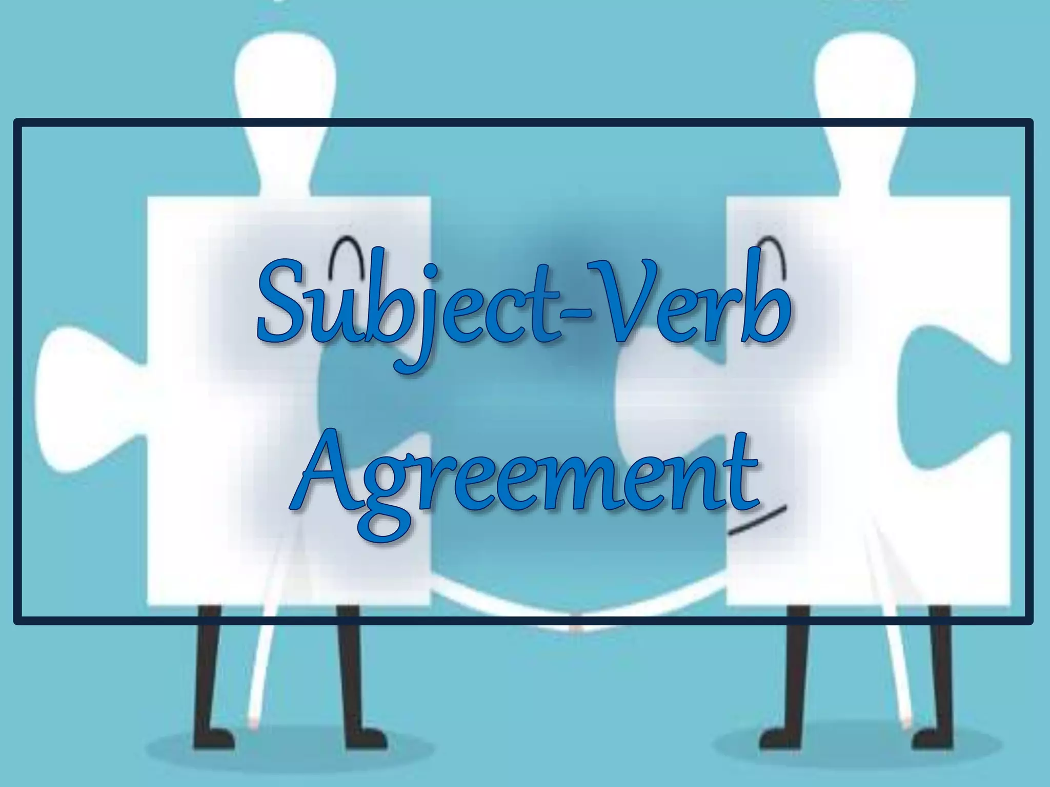 Ppt subject verb agreement demo | PPTX