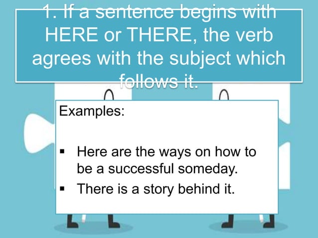 Ppt Subject Verb Agreement Demo Ppt