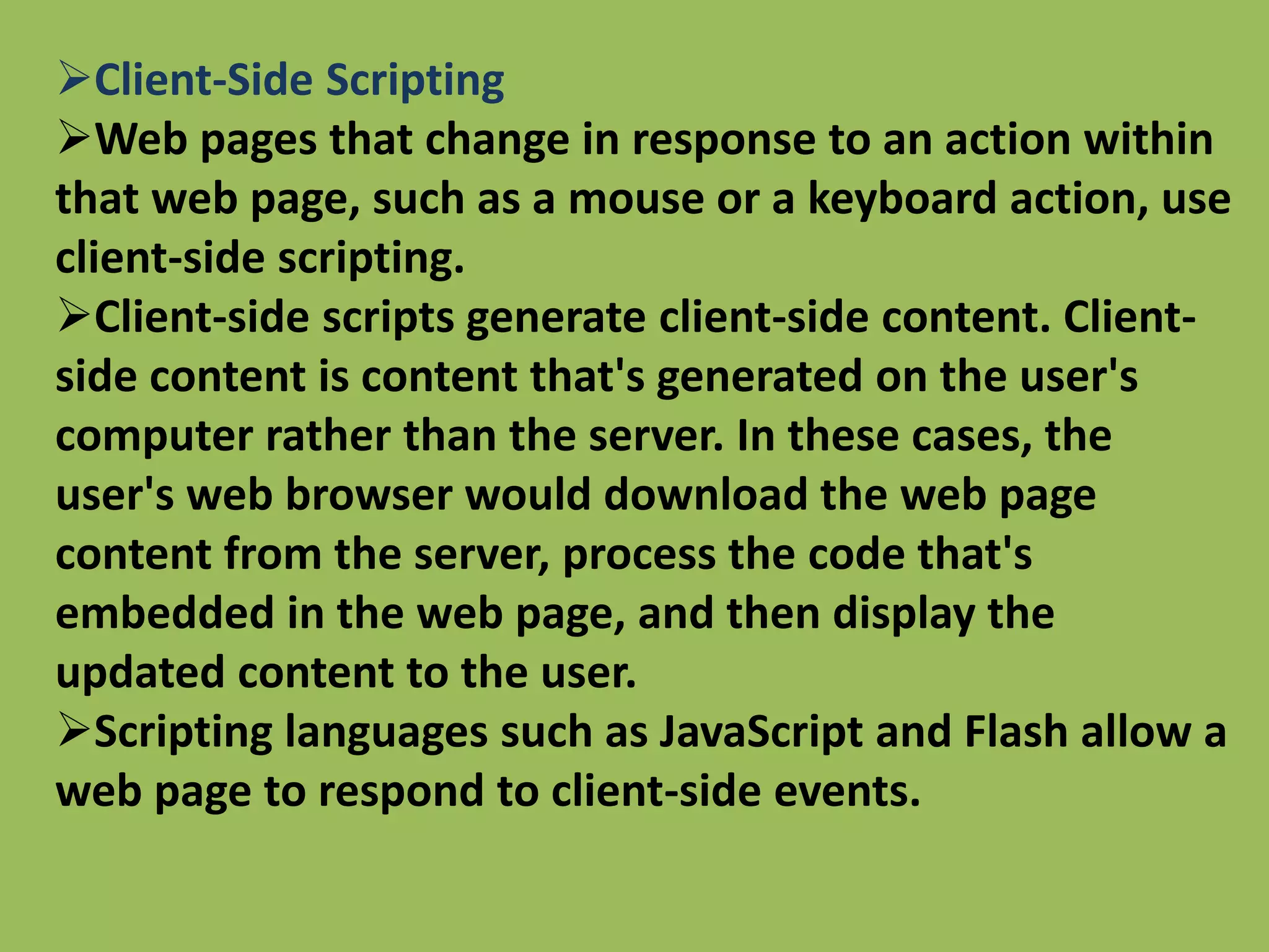 Web Design Basics And Html Ppt