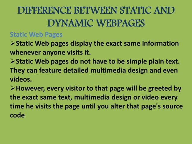 Web Design Basics and HTML | PPT | Free Download