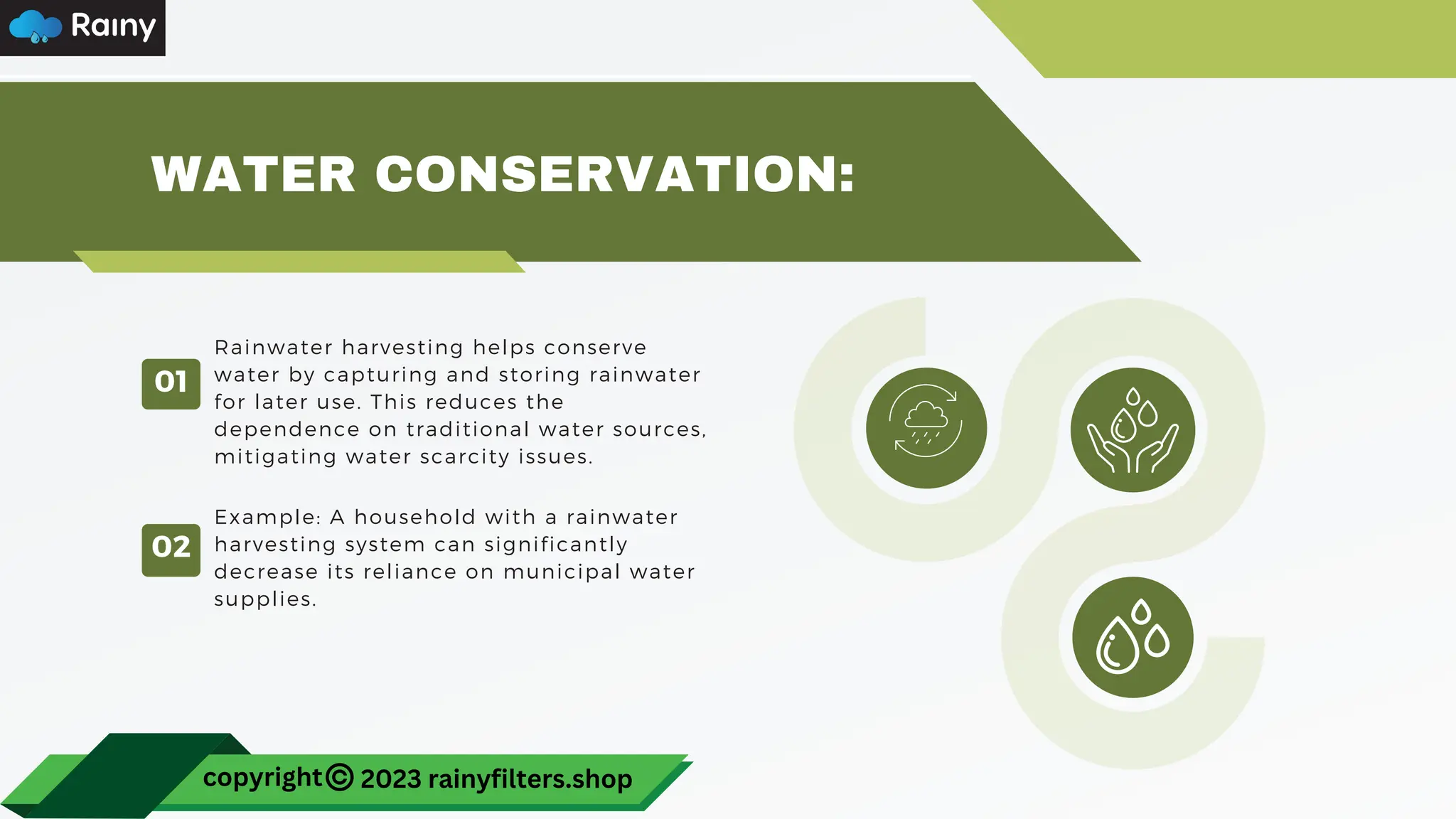 Rainwater harvesting is a sustainable and eco-friendly practice that ...