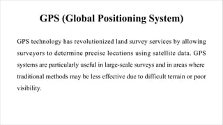 A Comprehensive Guide to Land Survey Services | PDF