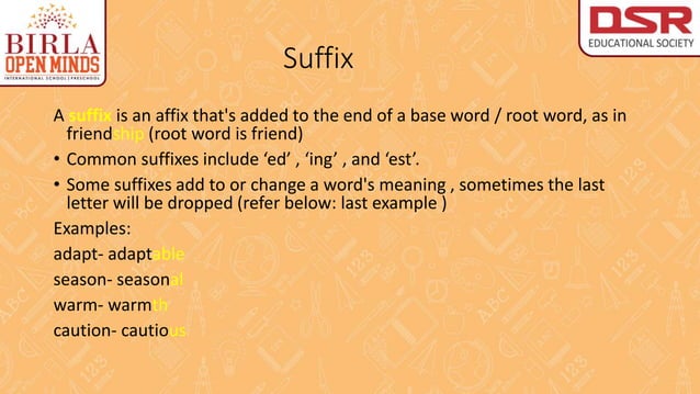 PPT Suffix&Prefix.pptx