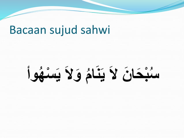 Ppt sujud sahwi | PPTX