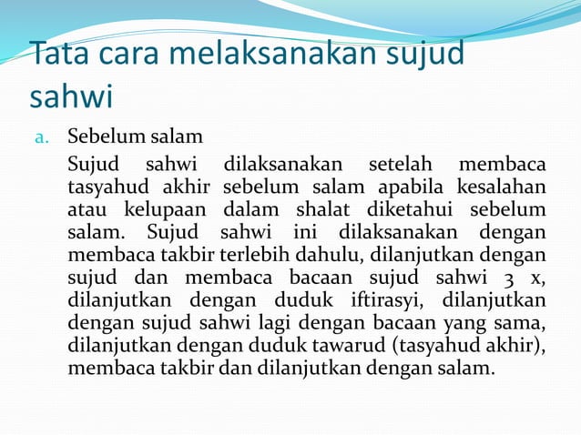 Ppt sujud sahwi | PPTX