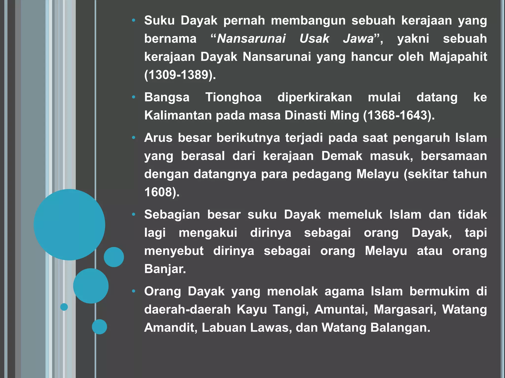 Ppt suku dayak (revisi) | PPTX