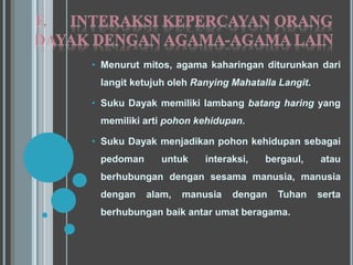 Ppt suku dayak (revisi) | PPTX