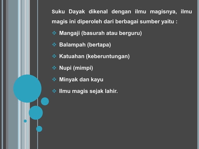 Ppt suku dayak (revisi) | PPTX