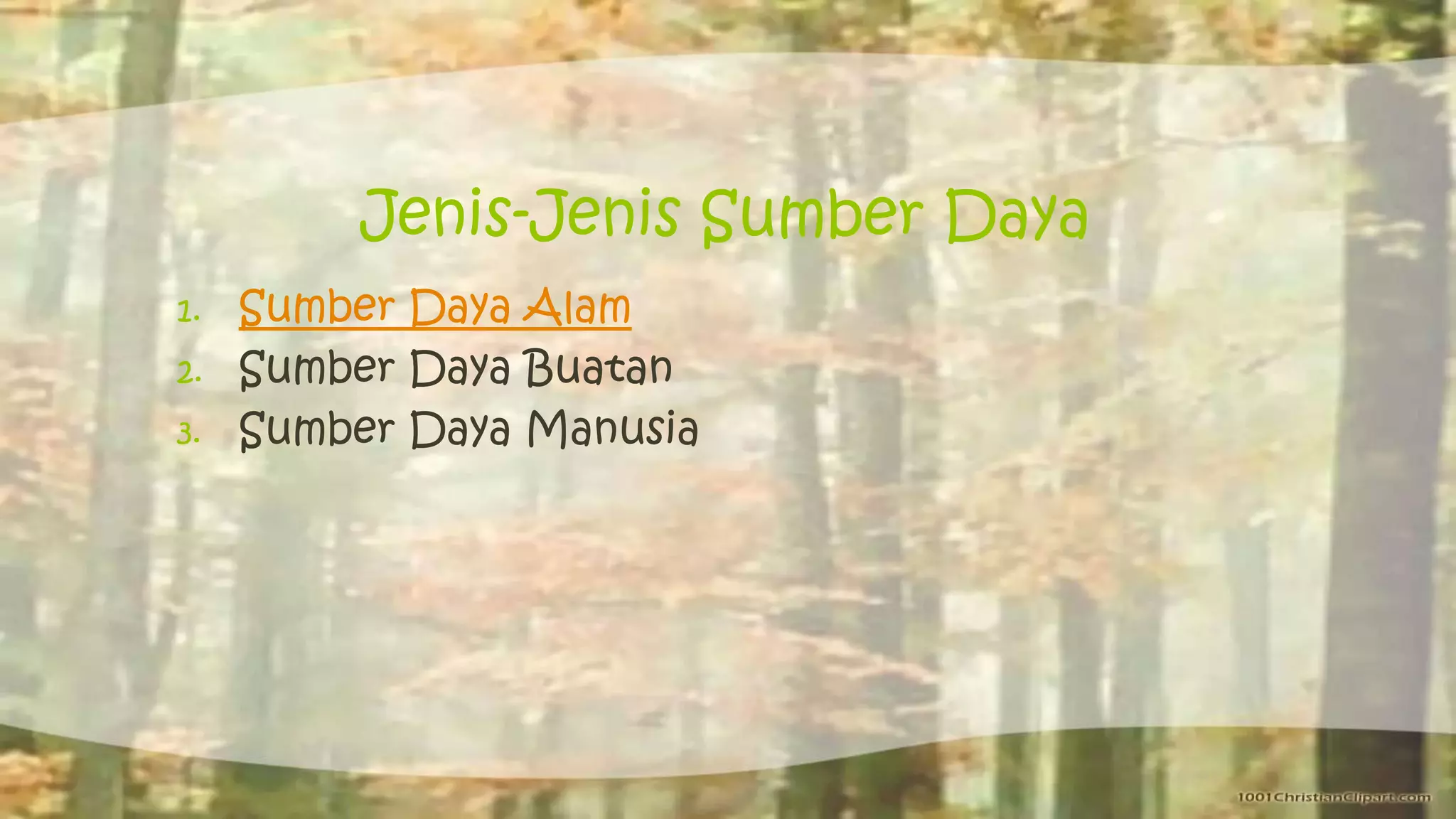 Ppt sumber daya alam | PPTX