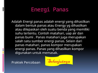 ppt sumber energi fisika kelas 10 sma di bab 2 | PPTX