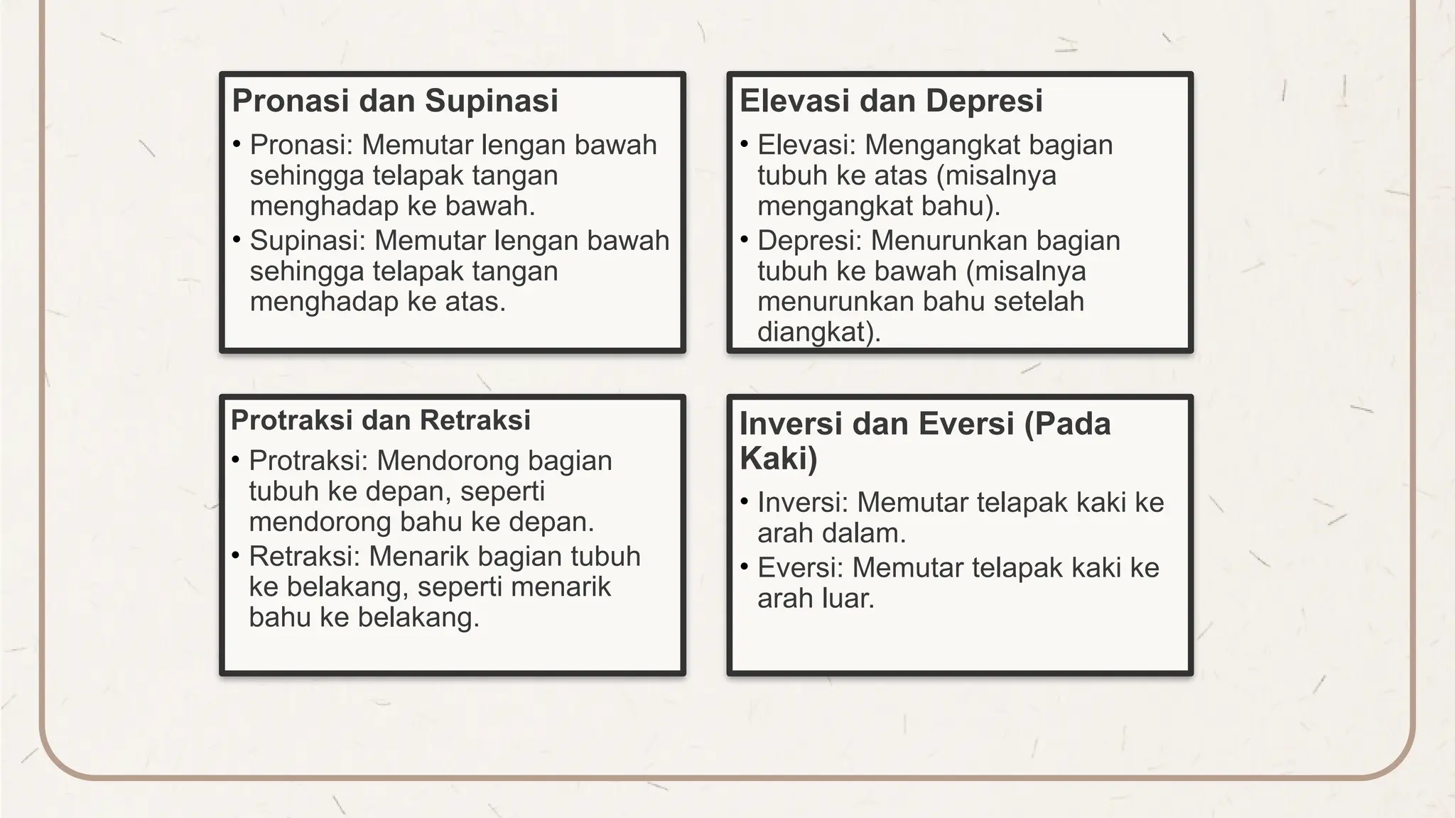 PPT Sumbu, Garis, Arah Pengerakan, dan Istilah Anatomi Manusia.pptx