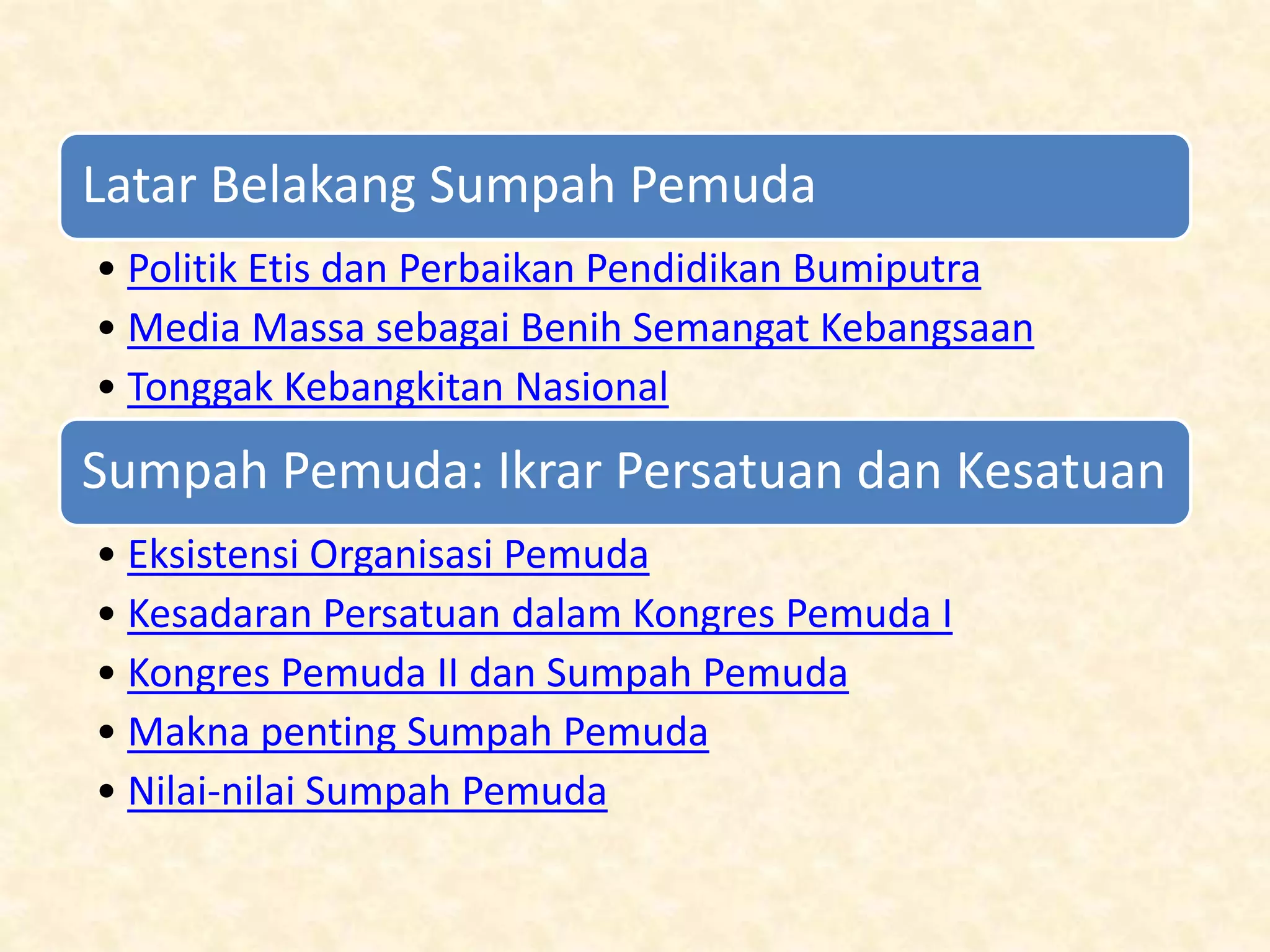 SUMPAH PEMUDA | PPTX