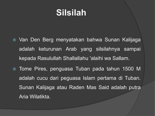 Ppt sunan kalijaga | PPTX