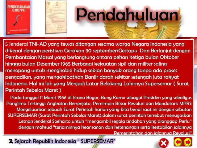 Ppt supersemar | PPTX
