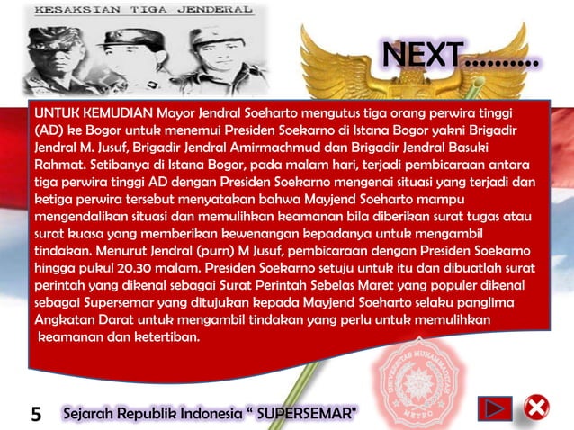 Ppt supersemar | PPTX