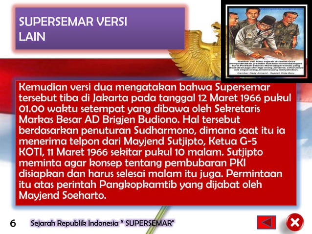 Ppt supersemar | PPTX