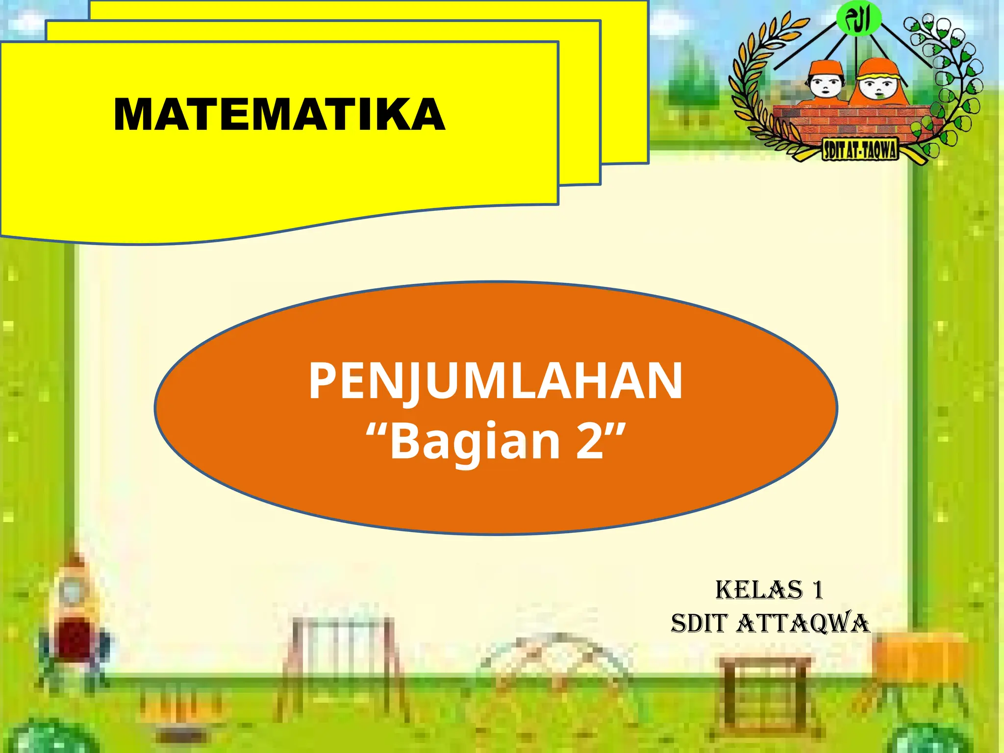 PPT MATEMATAIKA KELAS 2SD MATERI PENJUMLAHAN BILANGAN 1-20 | PPTX