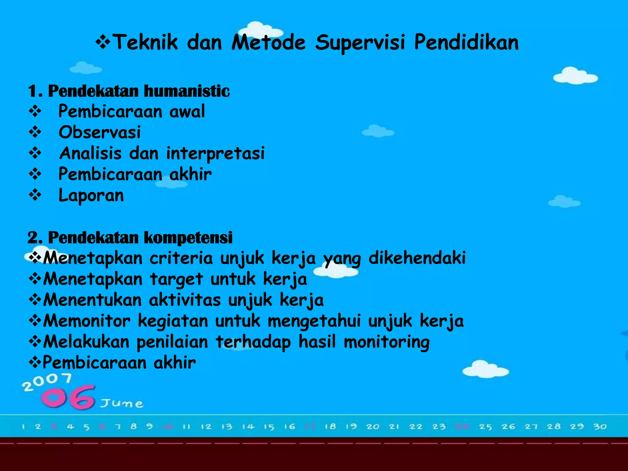 Ppt supervisi pendidikan | PPTX