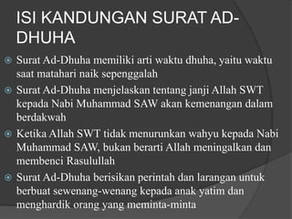 PPT SURAT AD-DHUHA DAN KEUTAMAANYA.pptx