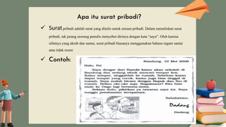 PPT SURAT PPRIBADI DAN SURAT DINAS.pptx