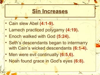 Ppt survey of genesis | PPT