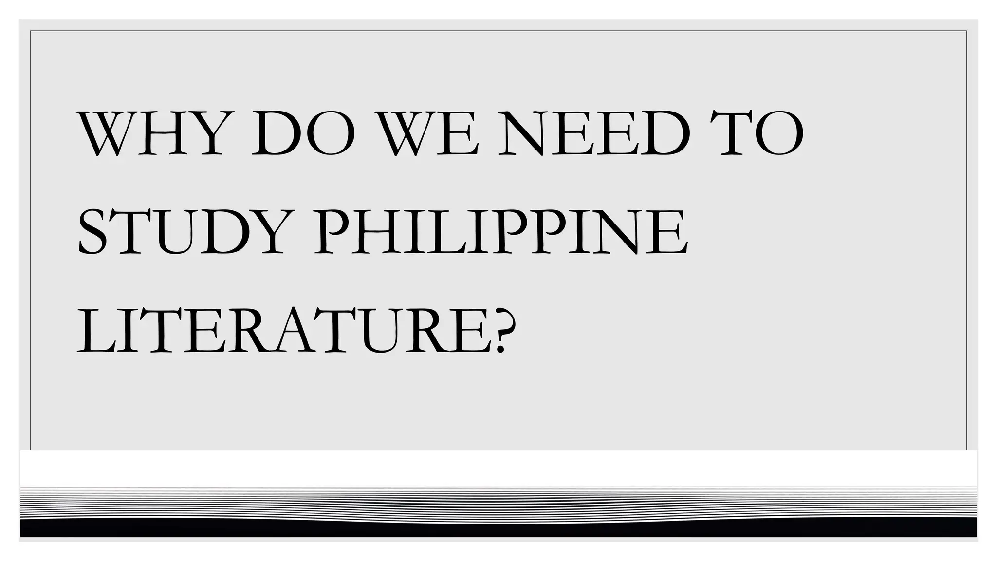 PPT Survey of Philippine literature in english.pptx