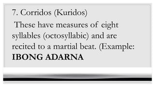 PPT Survey of Philippine literature in english.pptx