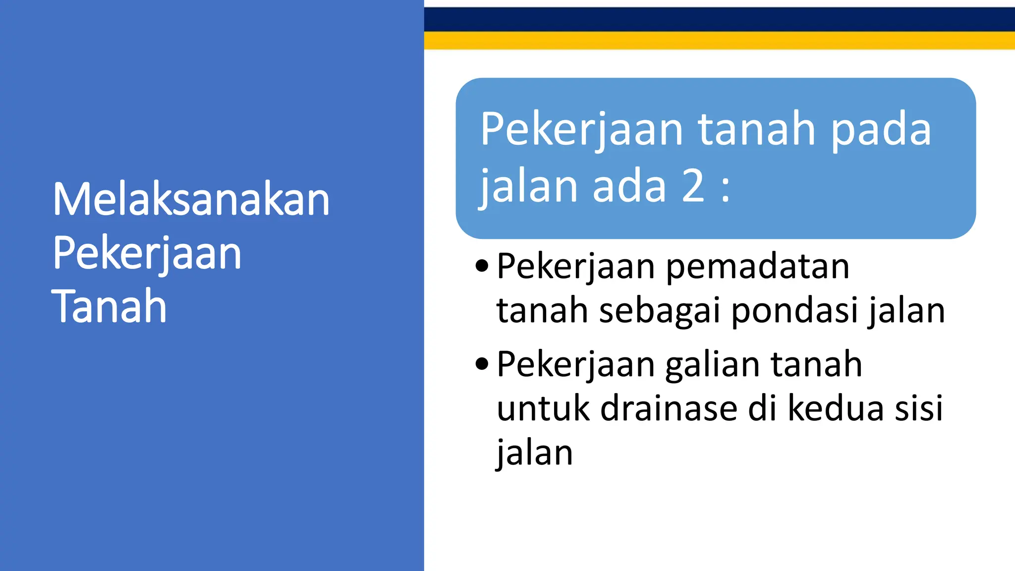Pelaksana Lapangan Pekerjaan Jalan Level 5 | PPTX