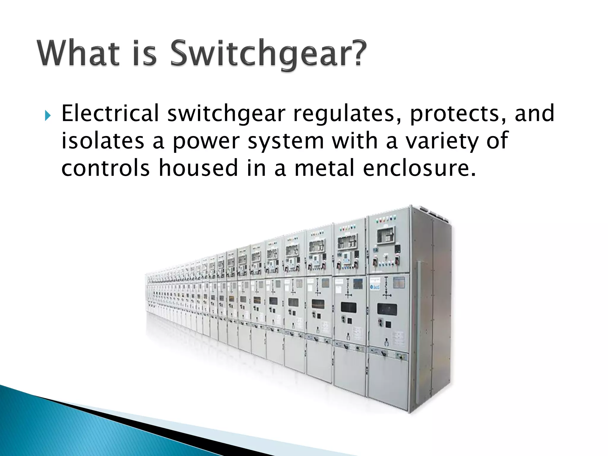 Intro to Switchgear and its working | PDF